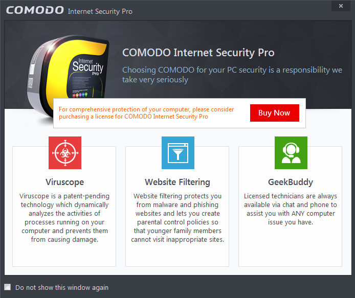 Comodo Internet Security CIS Pro Installation Setup | Comodo Internet Security Help